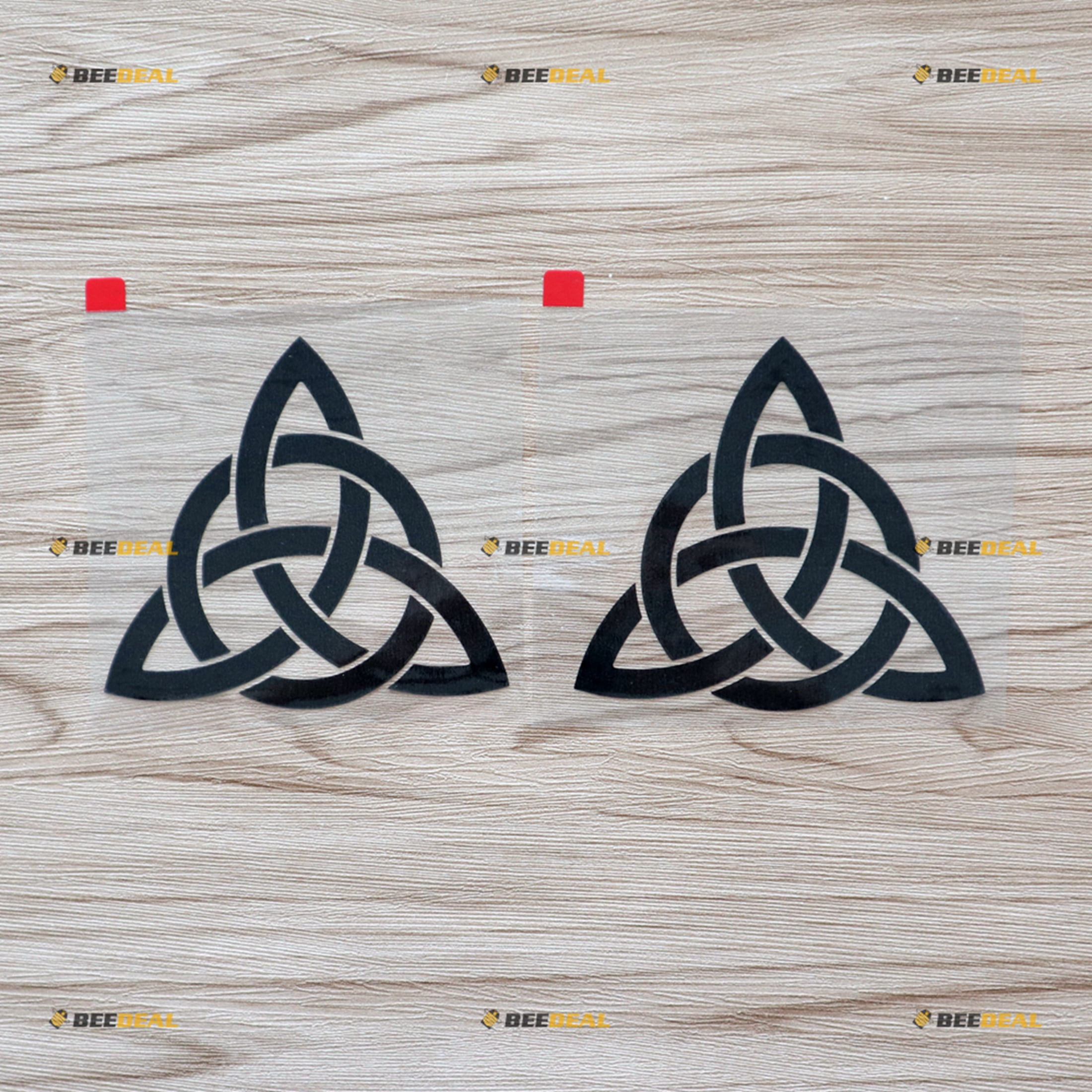 2X Black 4" Celtic Trinity Knot Symbol Decal Sticker Car Vinyl ...