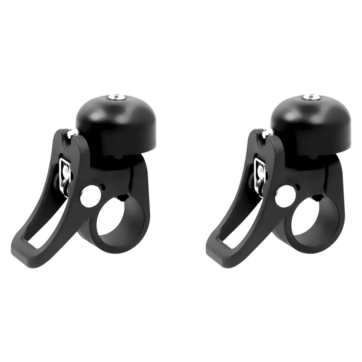 2X Black Electric Scooter Bell Whole Body Horn Ring with Quick Release ...
