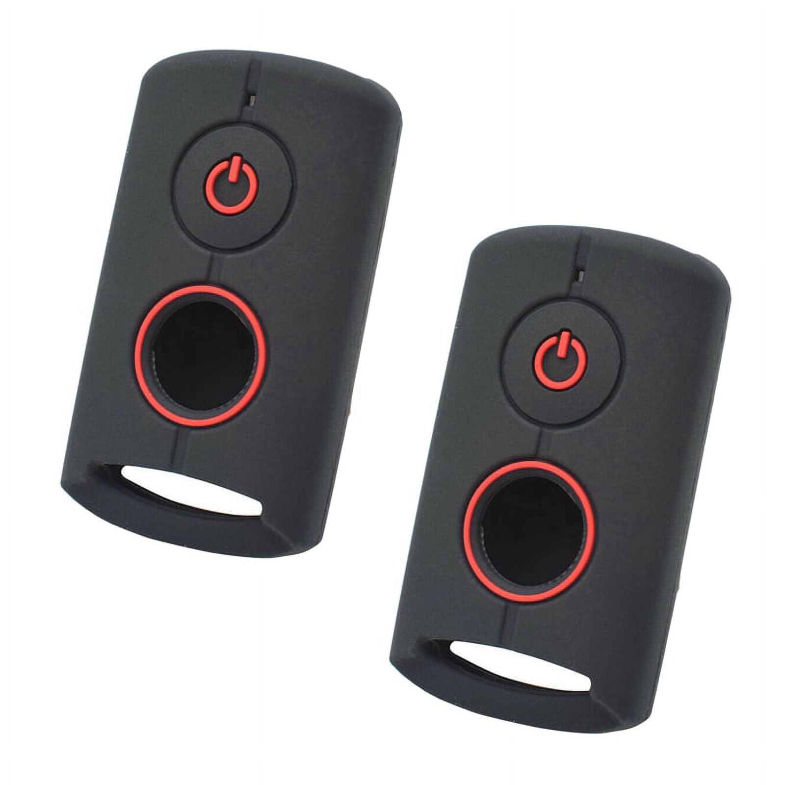 2X Black Motor Remote Key Fob Case for NVX155 XMAX XMAX300 AEROX JAUNS ...