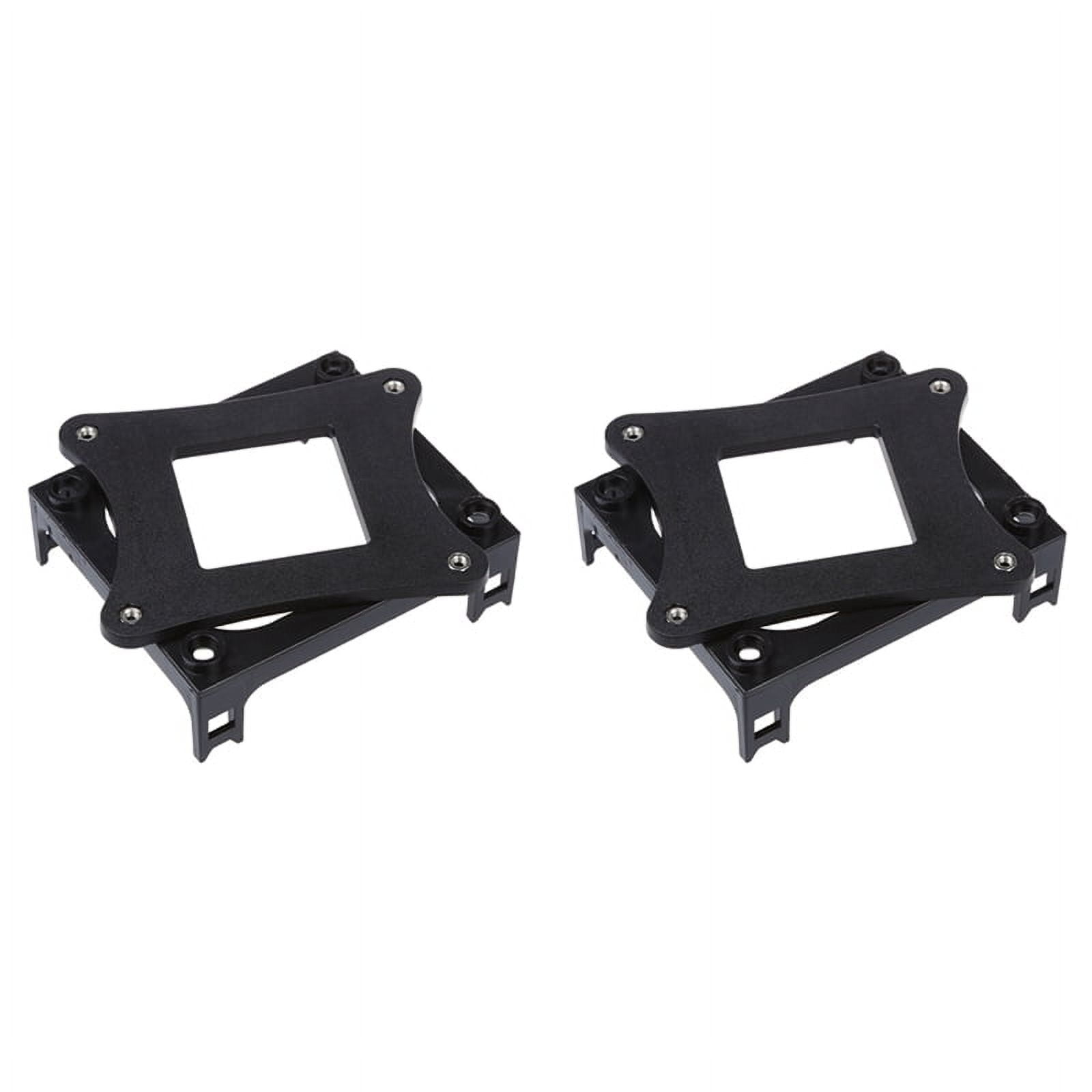 2X Black Plastic Cpu Fan Mounting Bracket Base for Socket 478 - Walmart.com