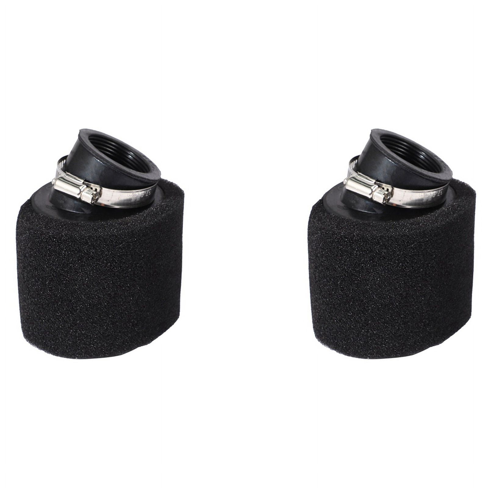 2X Black Sponge Foam Air Filter for 200 250 300Cc Motorcycle Snowmobile ...