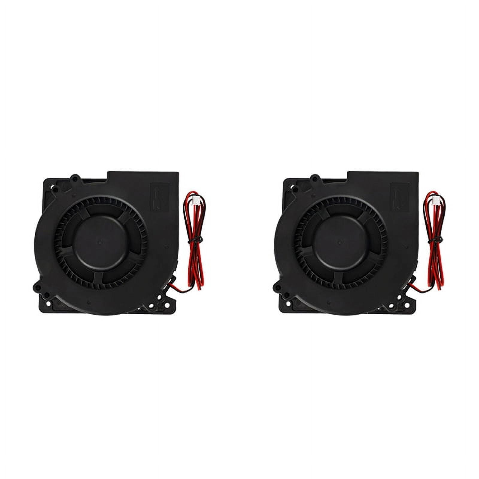 2X Blower Fan 12W 24V Computer Radial Turbo Fan Cooling Fan 12032 High ...