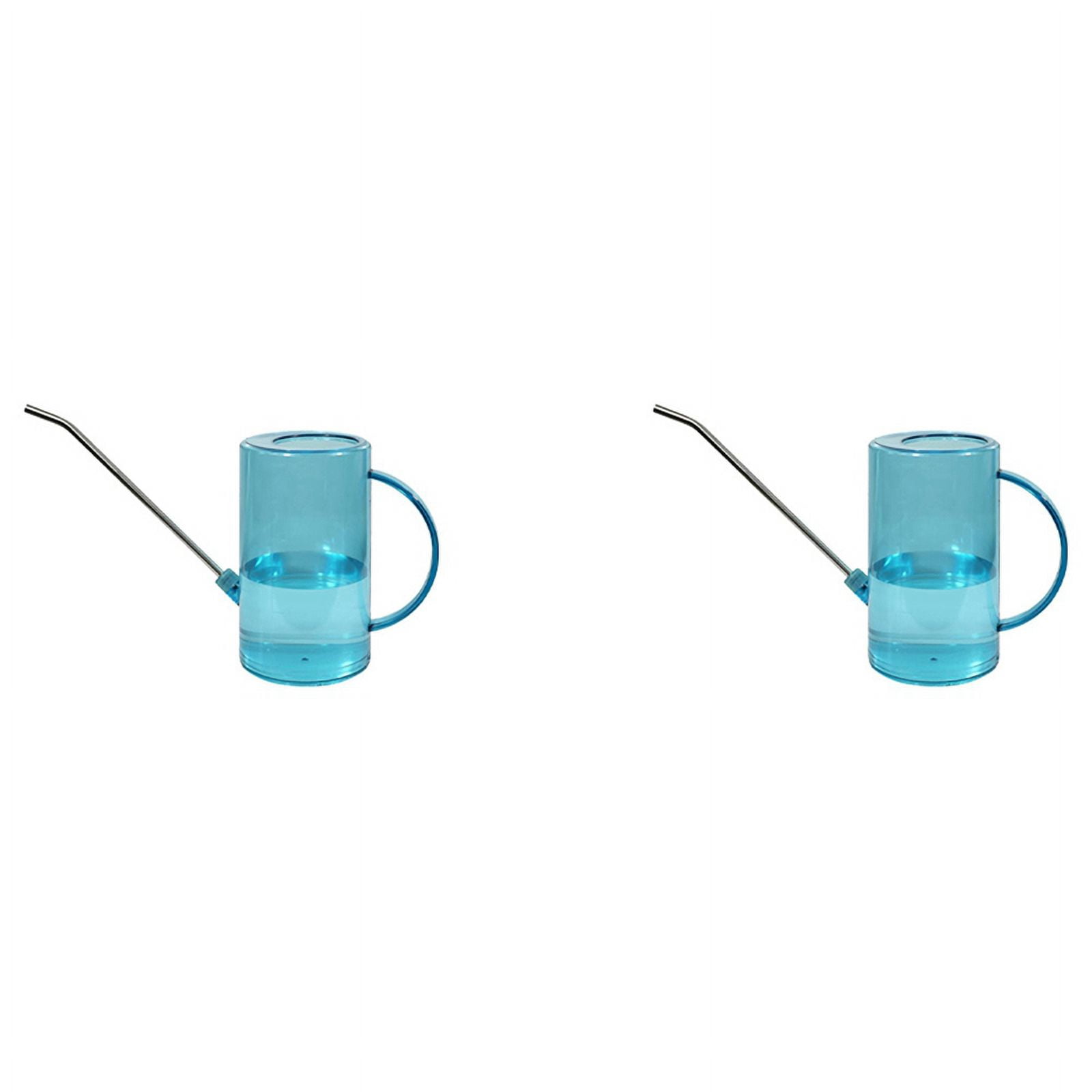 2X Blue Watering Can, 1.5 L of -Capacity Watering Cans, Long Spout ...