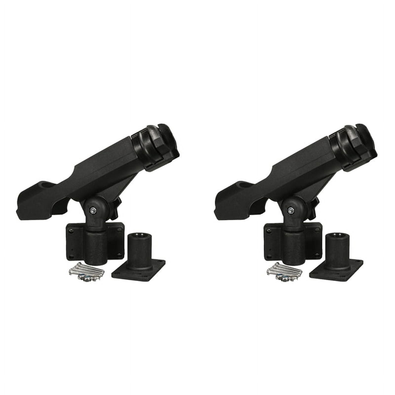2X Boat Kayak Fishing Rod Holder Plastic Fishing Rod Bracket Adjustable ...
