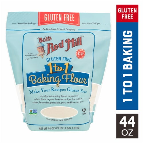 2X - Bob's Red Mill Gluten Free 1-to-1 Baking Flour - Walmart.com