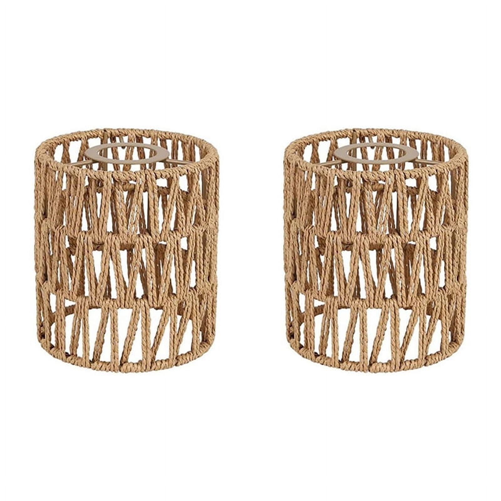 2X Boho Shades Replacement 5.9In Height Pendant Sconce Shade Ceiling ...