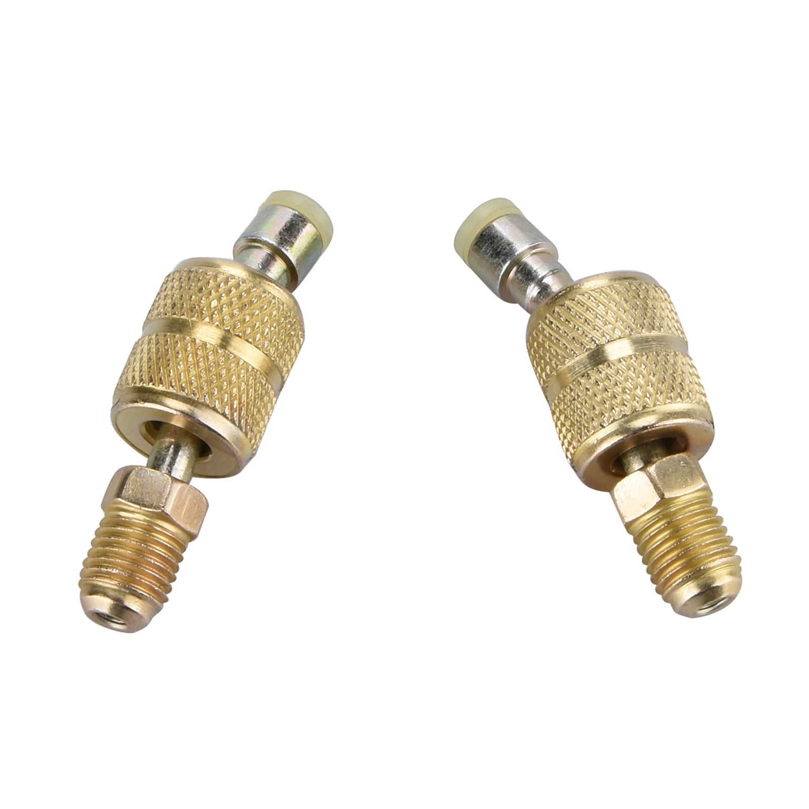 2X Brass R410A Charging Vacuum Port Adapter Mini Split Air Conditioner ...