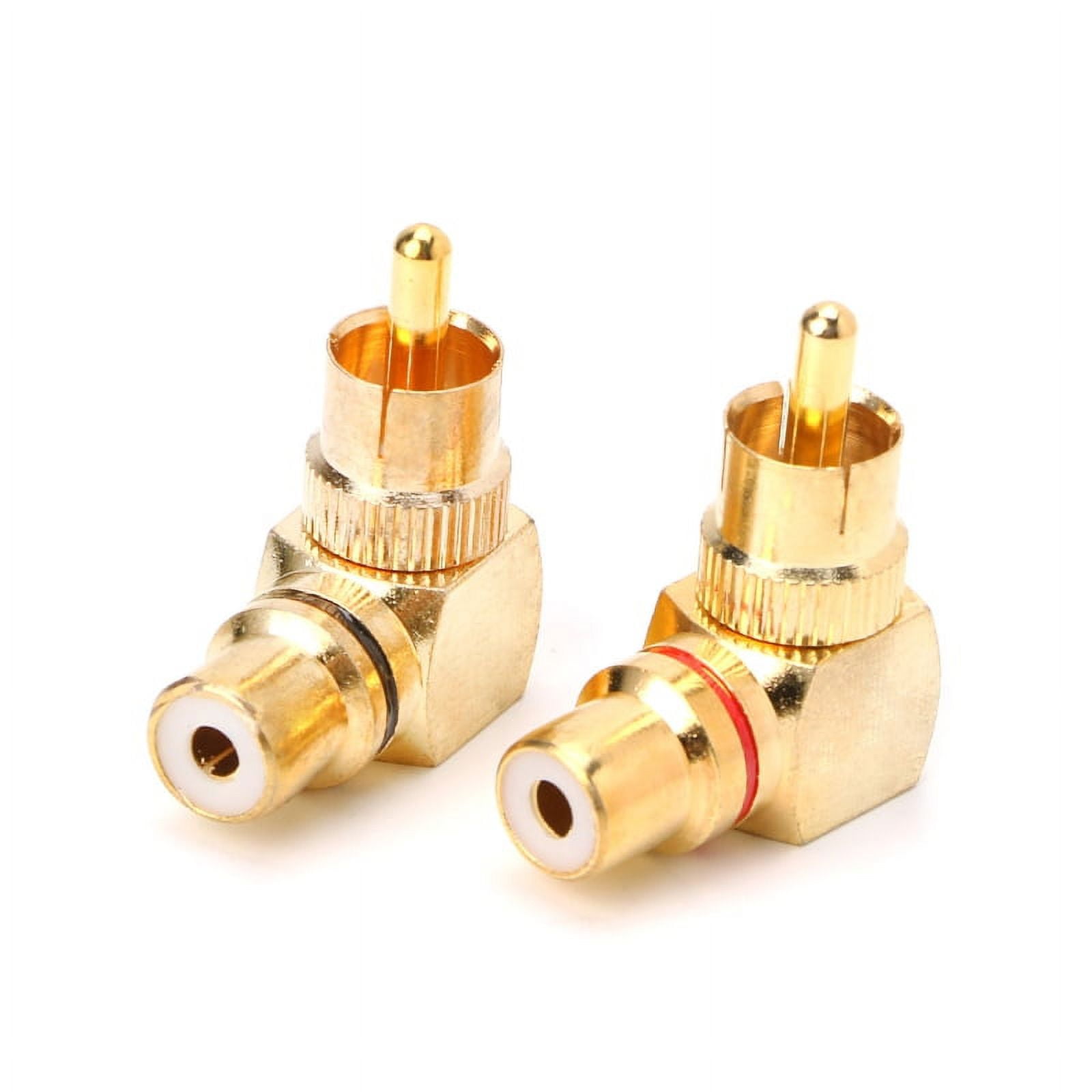 RCA 90 Degree Adapters