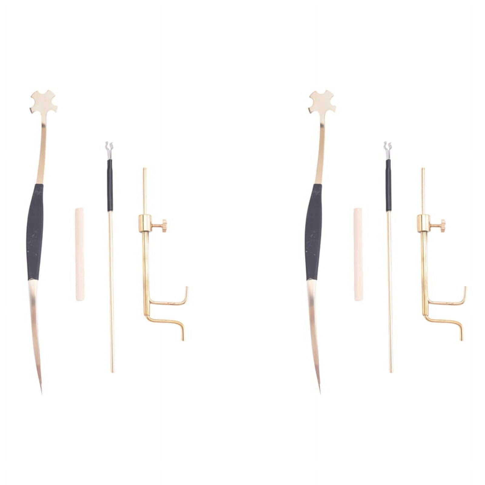 2X Brass Violin Luthier Tools Kit Sound Post Set Installation Tool ...