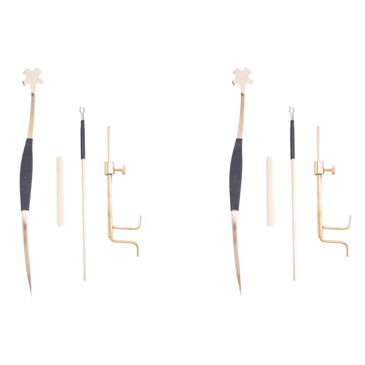 2X Brass Violin Luthier Tools Kit Sound Post Set Installation Tool ...