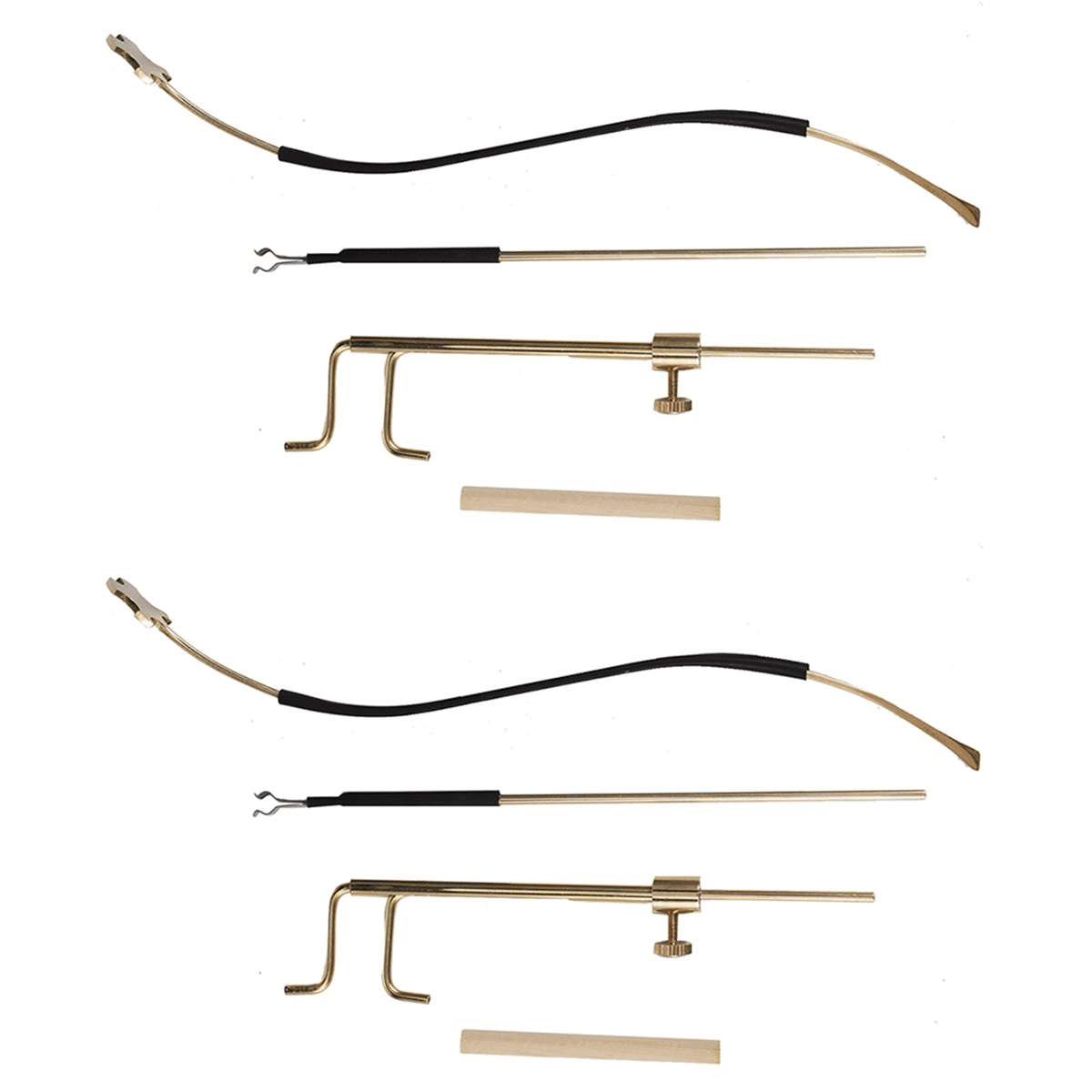 2X Brass Violin Luthier Tools Kit Violin Sound Post Set Sound Post ...