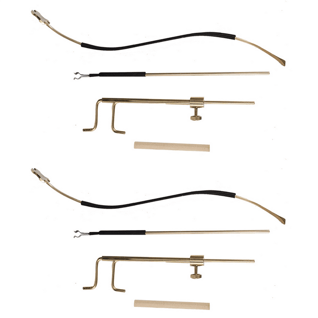 2X Brass Violin Luthier Tools Kit Violin Sound Post Set Sound Post ...