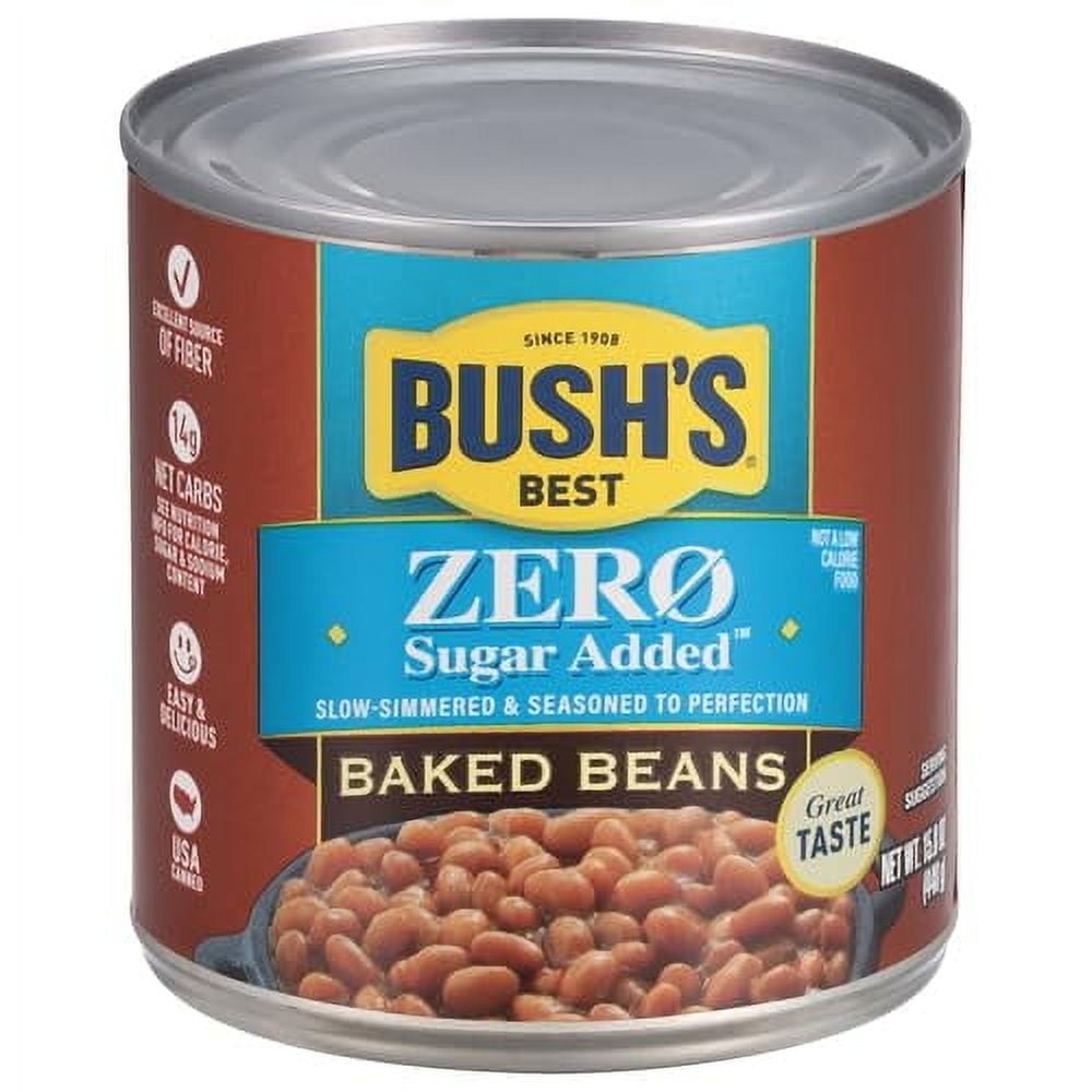 2X - Bush,S Best Zero Sugar Baked Beans, Source Of Plant Based Protein ...