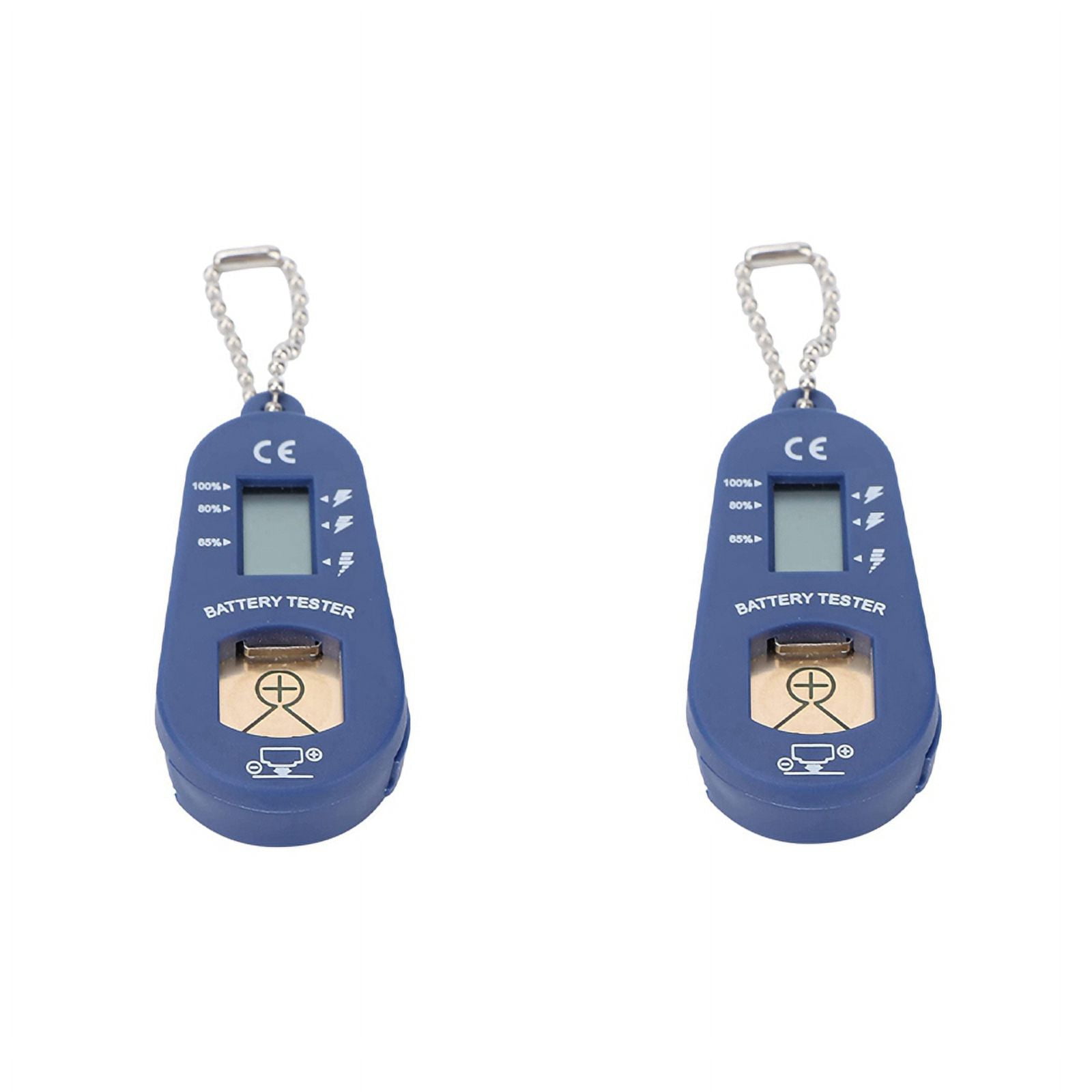2X Button Battery Tester, Keychain Pocket Portable and Tester to Check ...