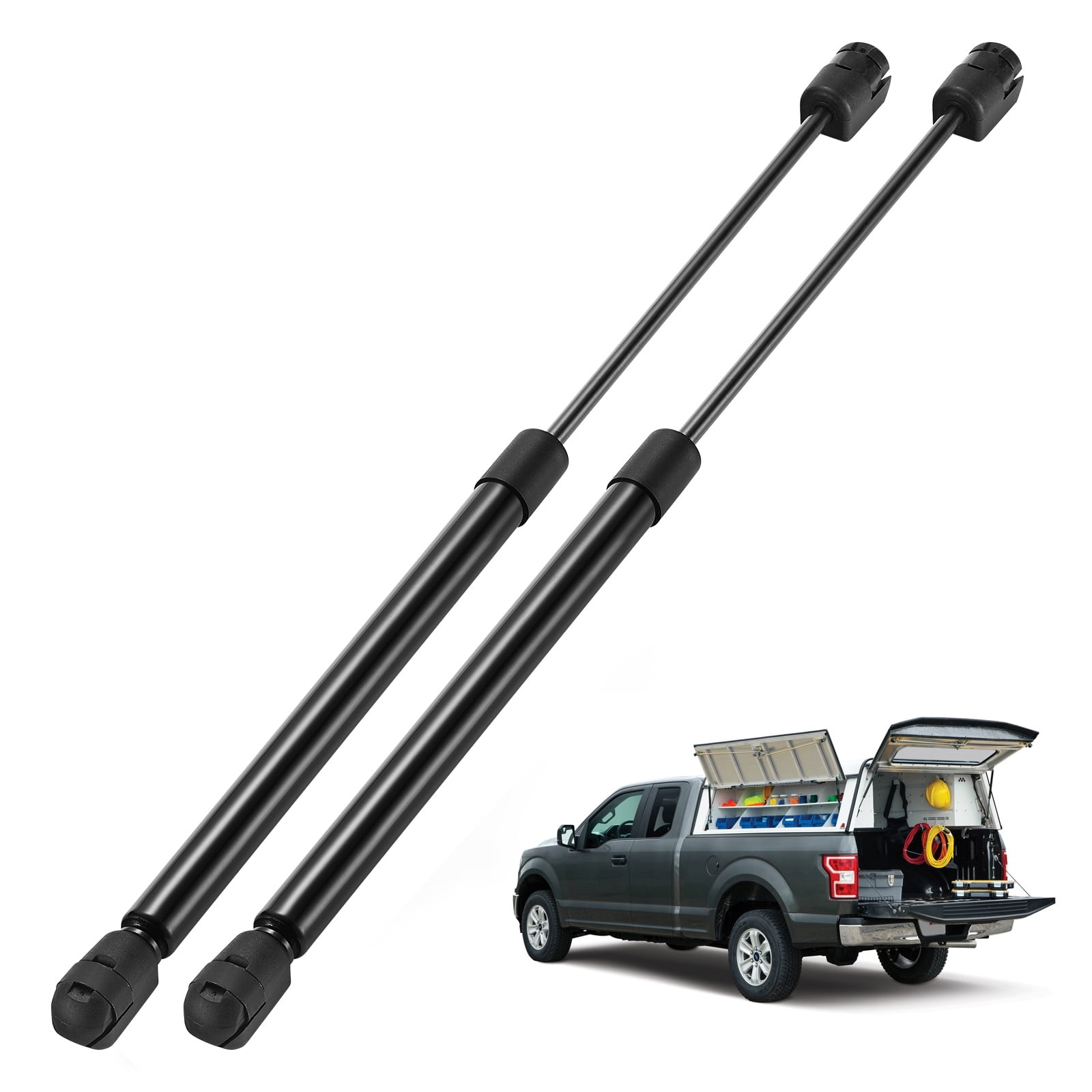 SPEEEDWOW 16" Gas Strut 45Lbs/200N Struts Shock Lift Support Gas Spring ...