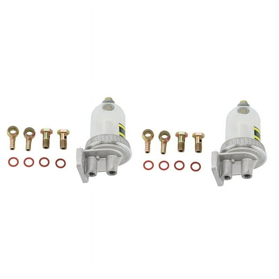 2X CA141 Coarse Filter Fuel Water Separation Precipitator Cup with ...