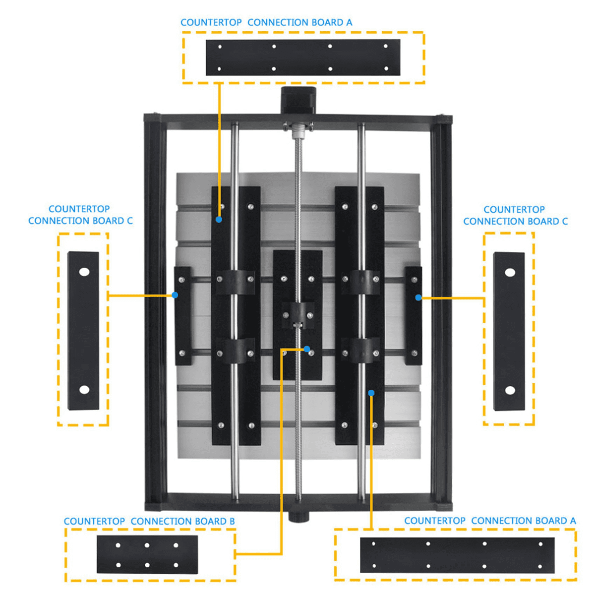 2X CNC 3018 Extension Kit Upgrade Kit 3018 to 3040 Countertop ...