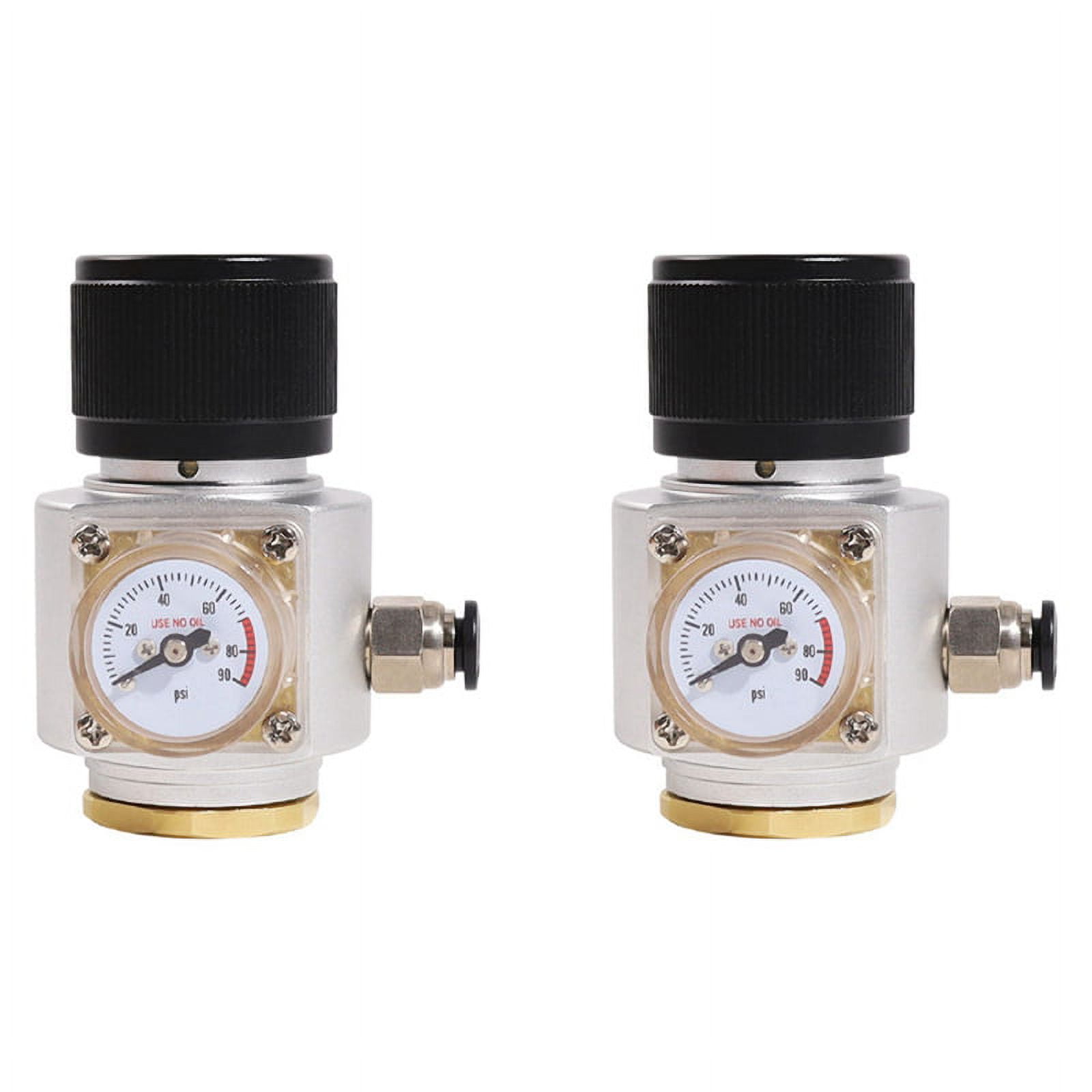 2X CO2 Charger Regulator Pressure Reducer Adapter for Glass Bottles ...