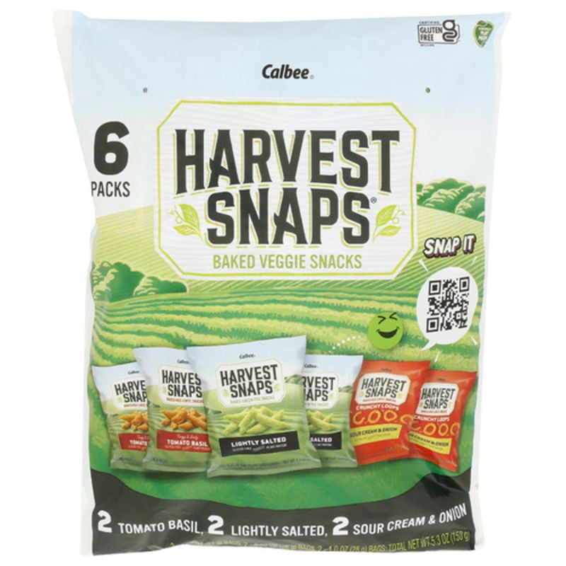 2X - Calbee Harvest Snaps Variety 6 Pack 6 ct - Walmart.com