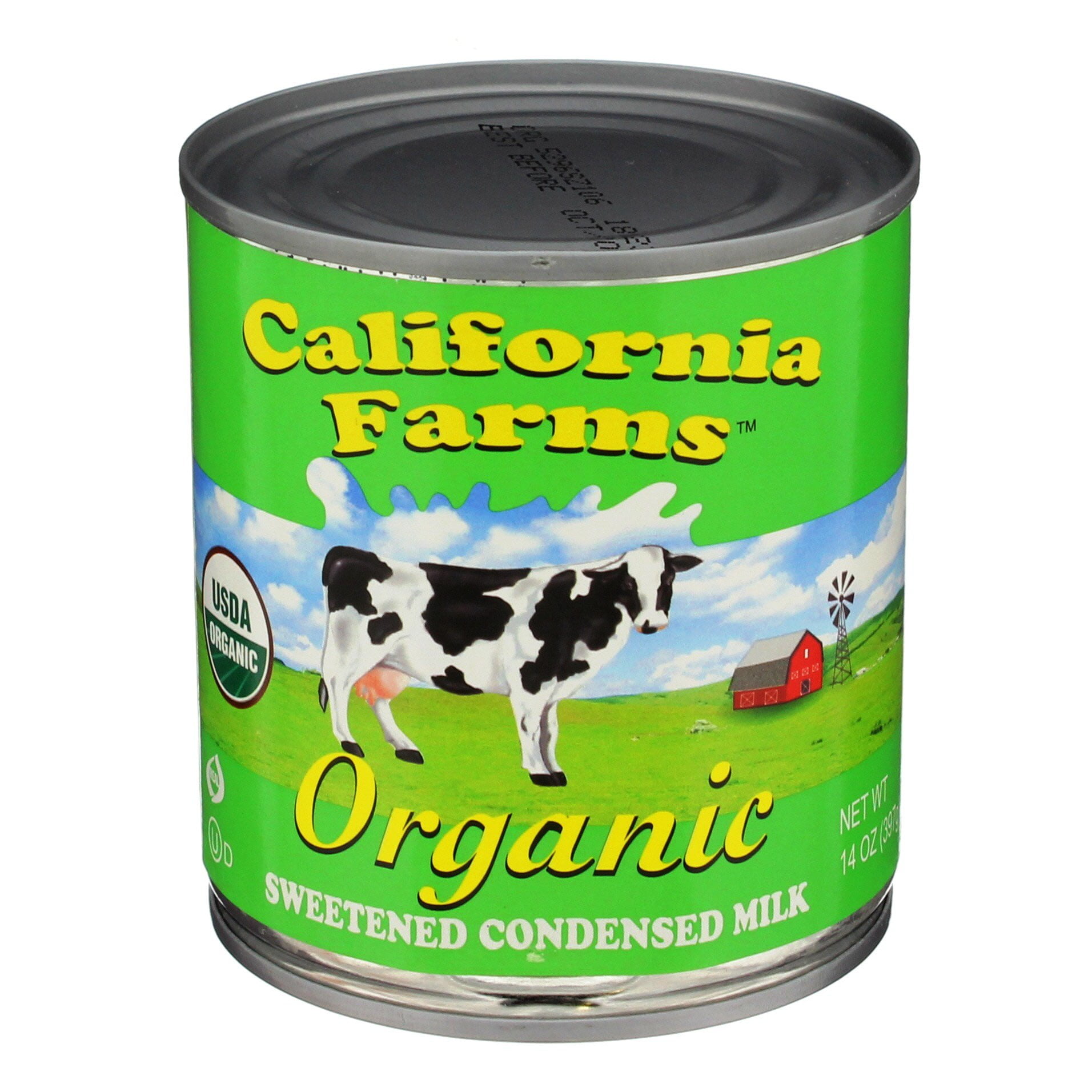 2X - California Farms Organic Sweetened Condensed Milk - 14 oz ...
