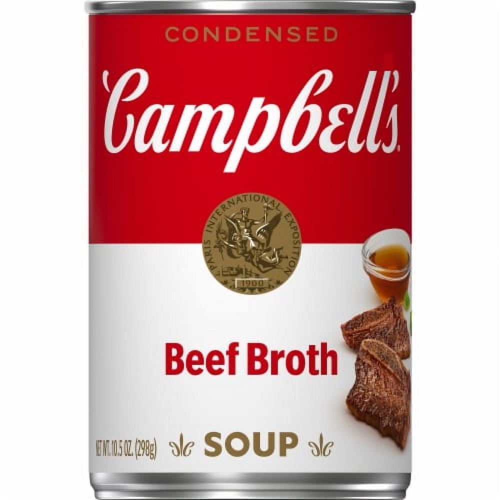 Pack of 2 - Campbell's Condensed Beef Broth 10.5 oz - Walmart.com