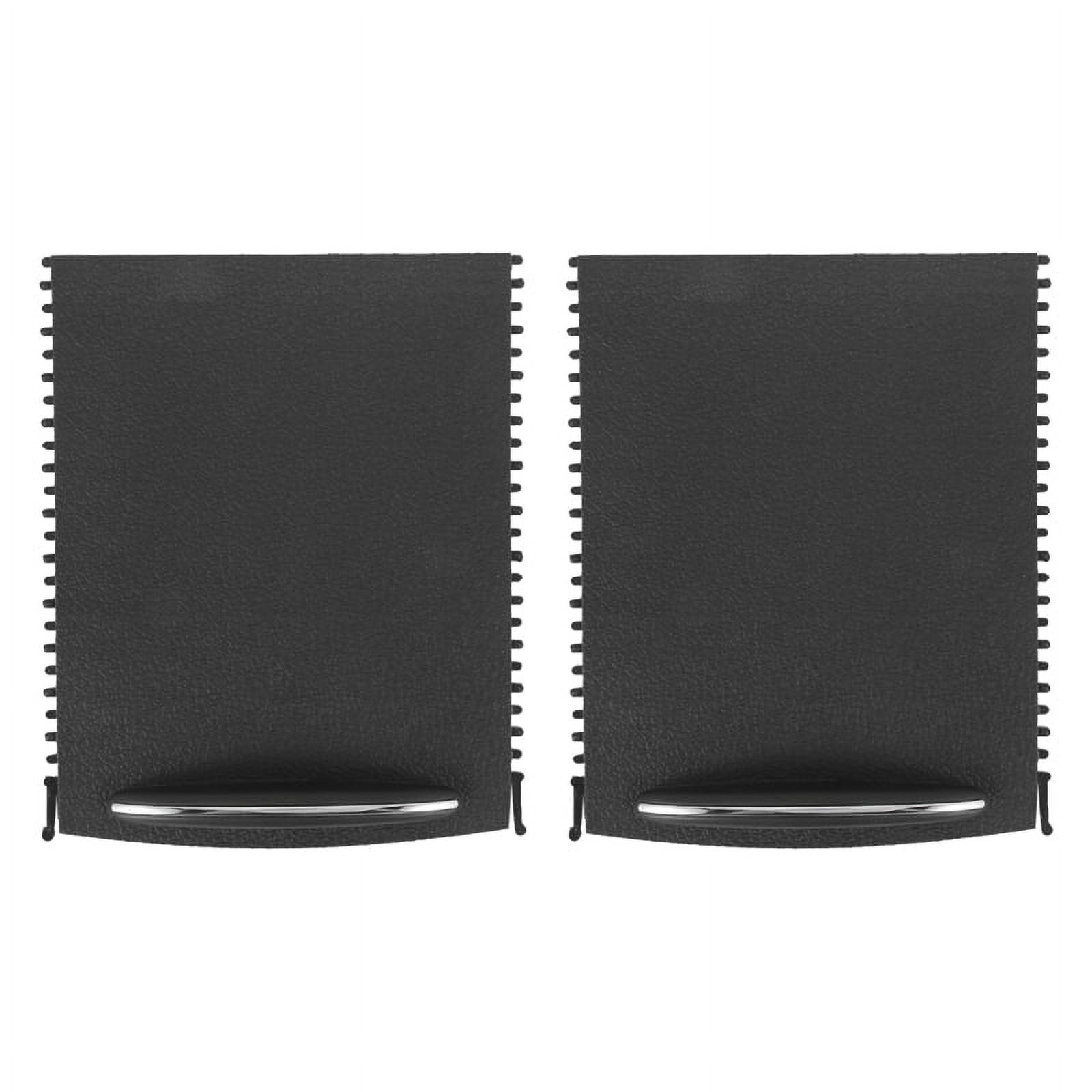 2X Car Center Console Sliding Shutters Cup Holder Roller Shutter Cover ...