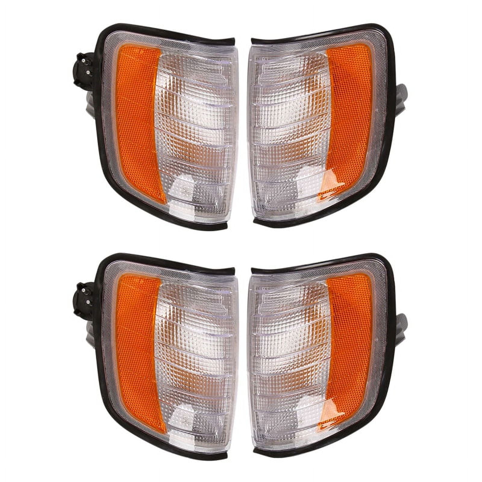 2X Car Corner Light Front Turn Signal Indicator Lamp for E Class W124 ...
