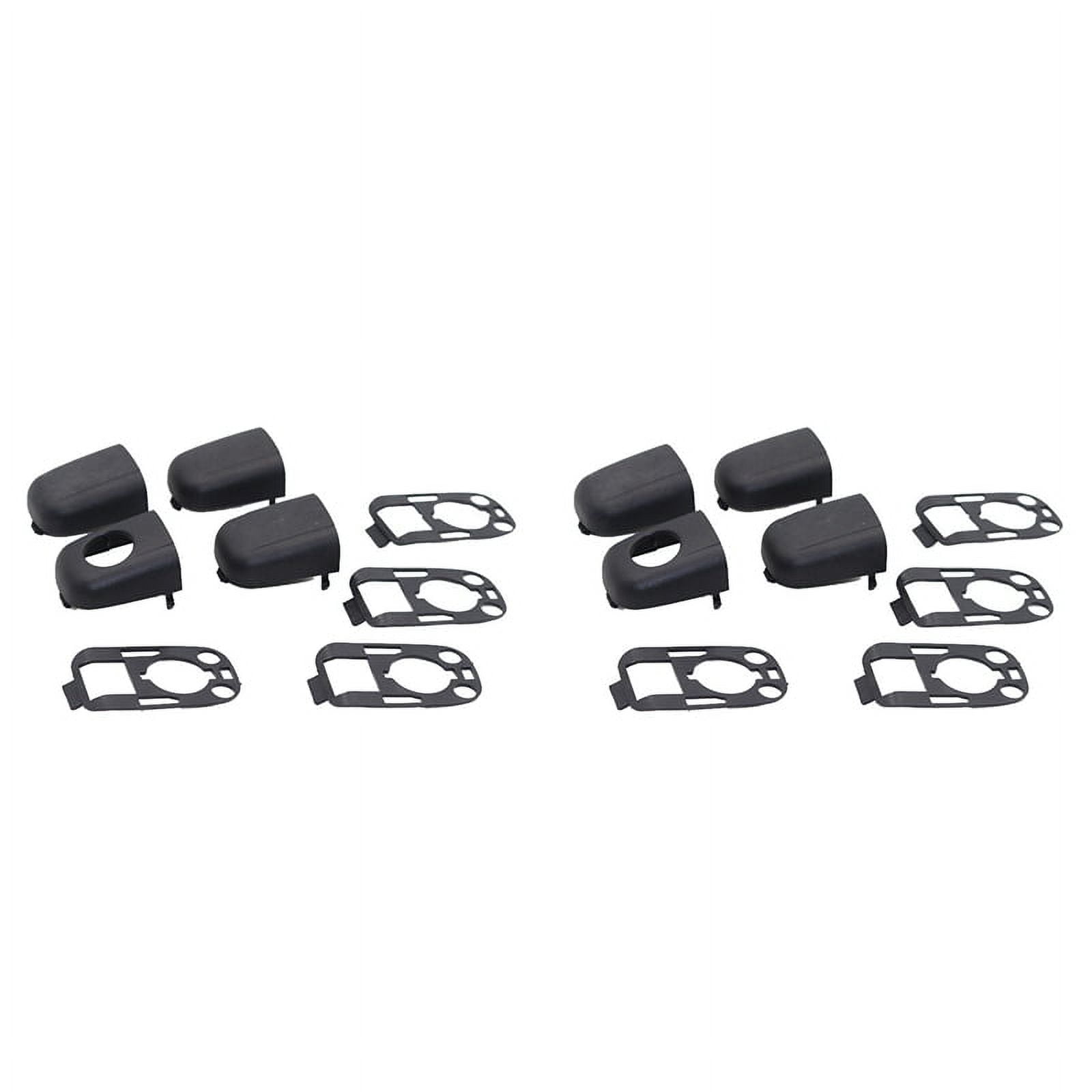 2X Car Door Handle End Cap Trim Kit with Stopper 9101AA for 307 C2 C3 ...