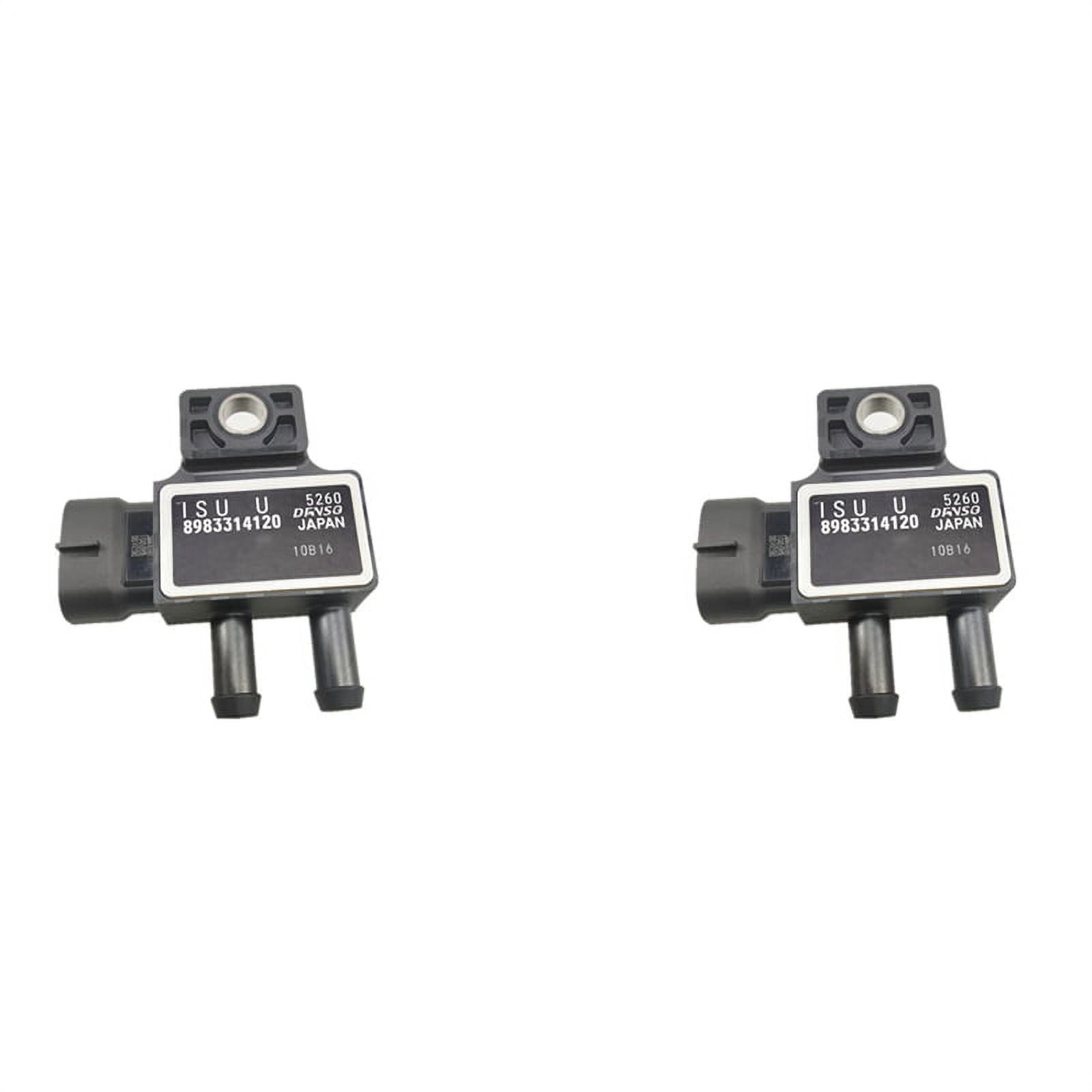 2X Car Exhaust DPF Differential Pressure Sensor for D-MAX DAMX MUX ...