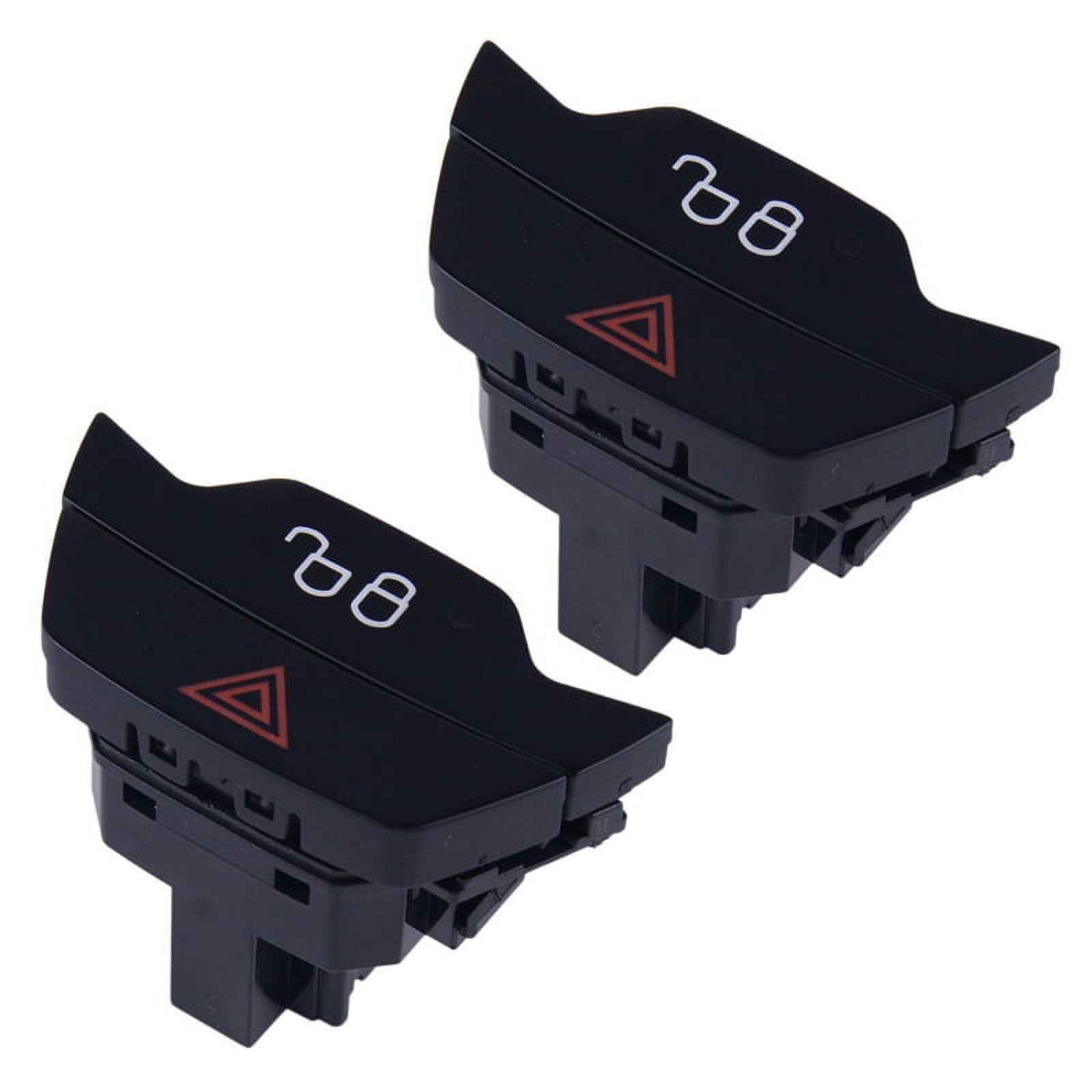 2X Car Hazard Warning Light Door Lock Switch Fit for C-MAX Transit ...