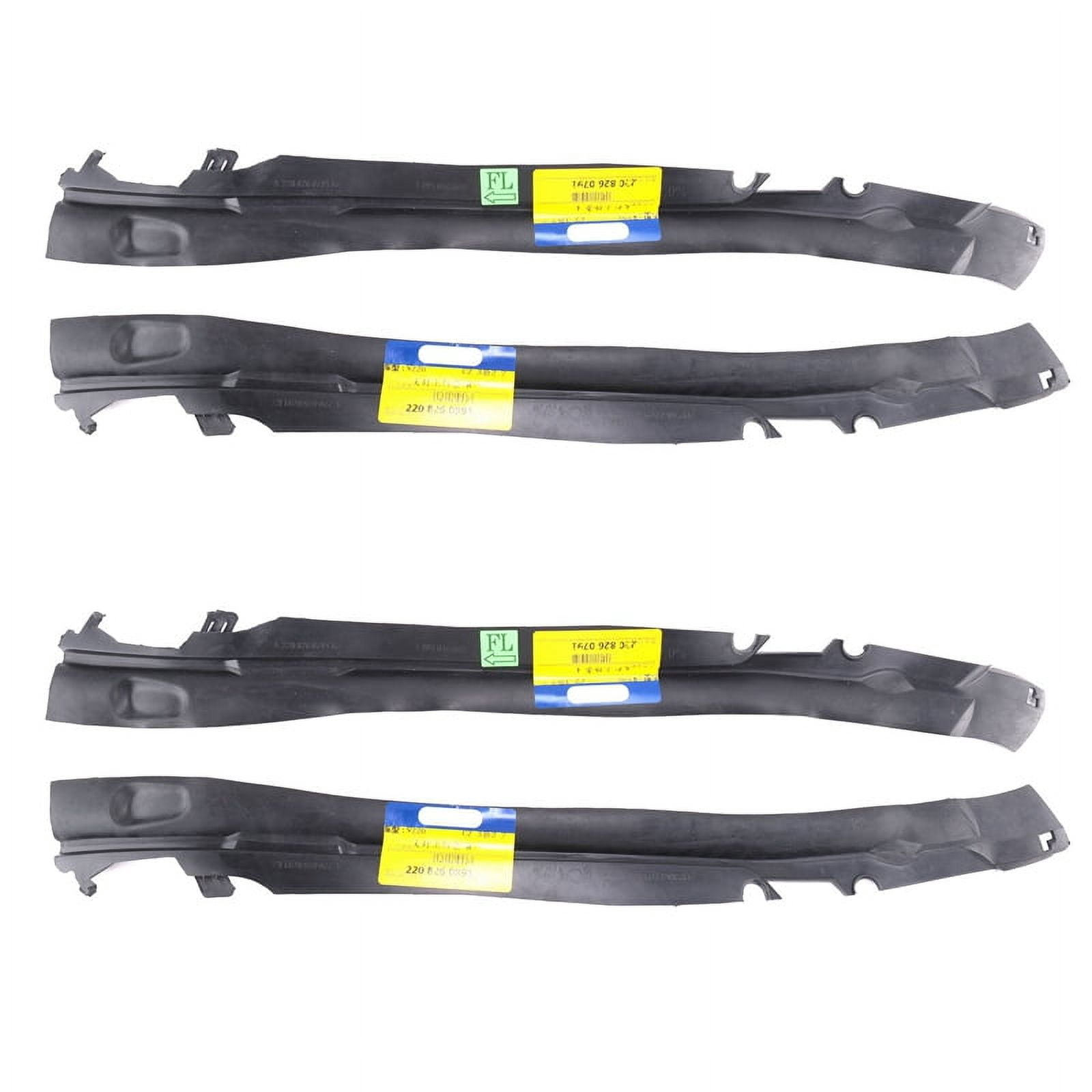 2X Car Headlight Rubber Sealing Strip Trim for - S-Class W220 S280 S350 ...