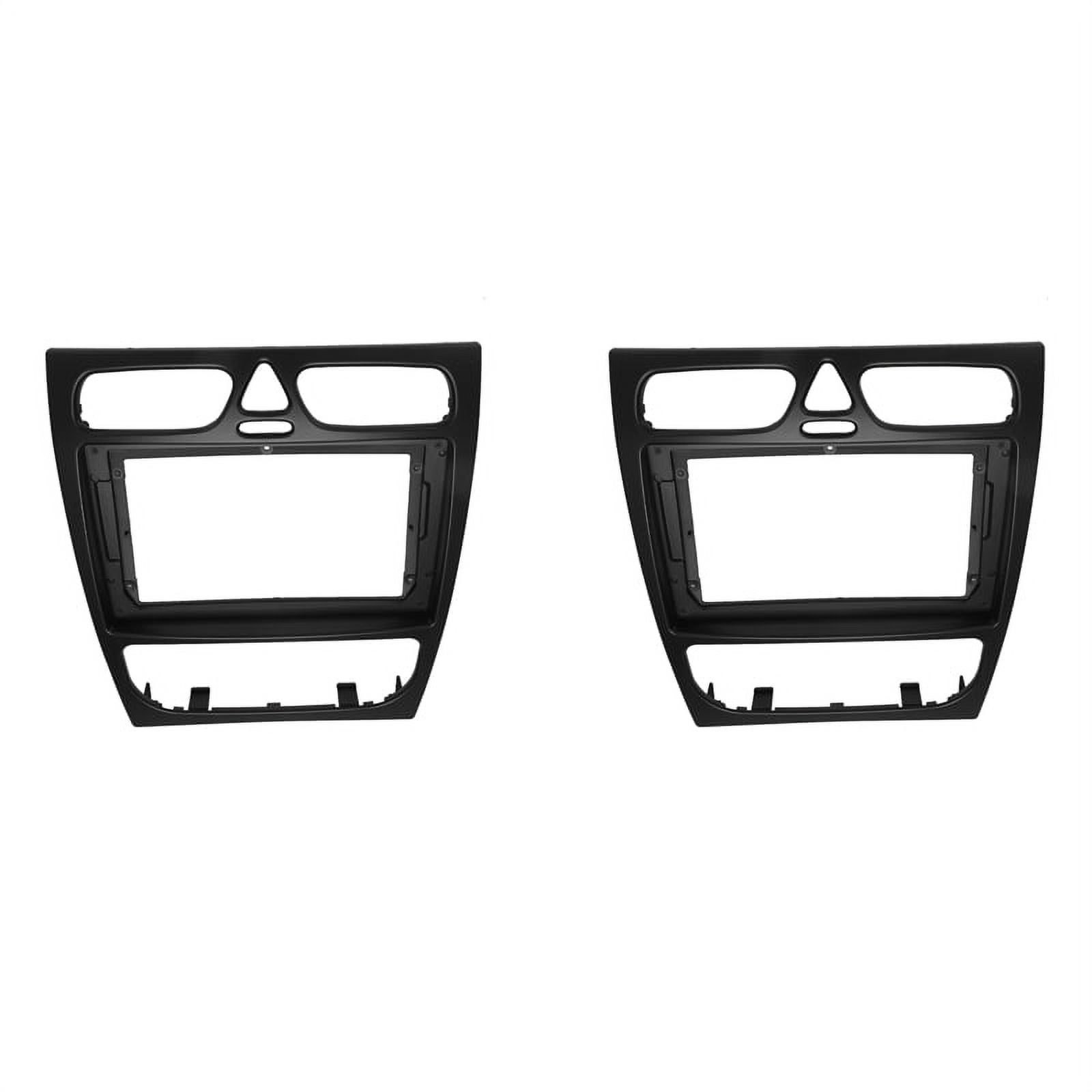 2X Car Radio Fascia for C CLASS W203 02-04 DVD Stereo Frame Plate ...