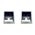 2X Car Rear View Camera Installation Bracket License Plate Lights for ...
