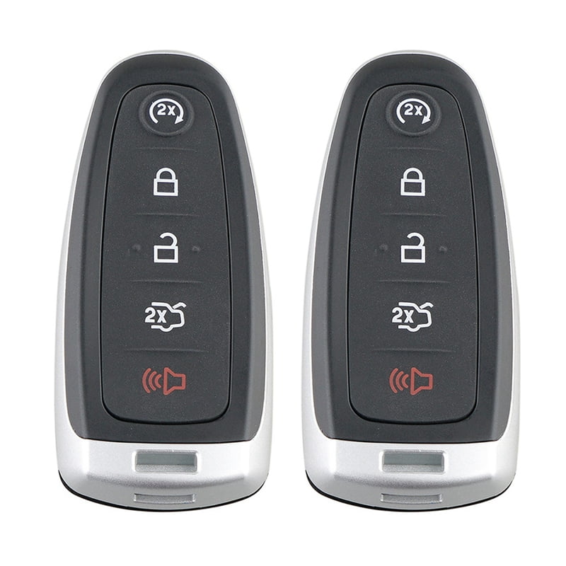 2X Car Smart Remote Key 5 Button 433MHz Fit for Focus Edge Escape ...