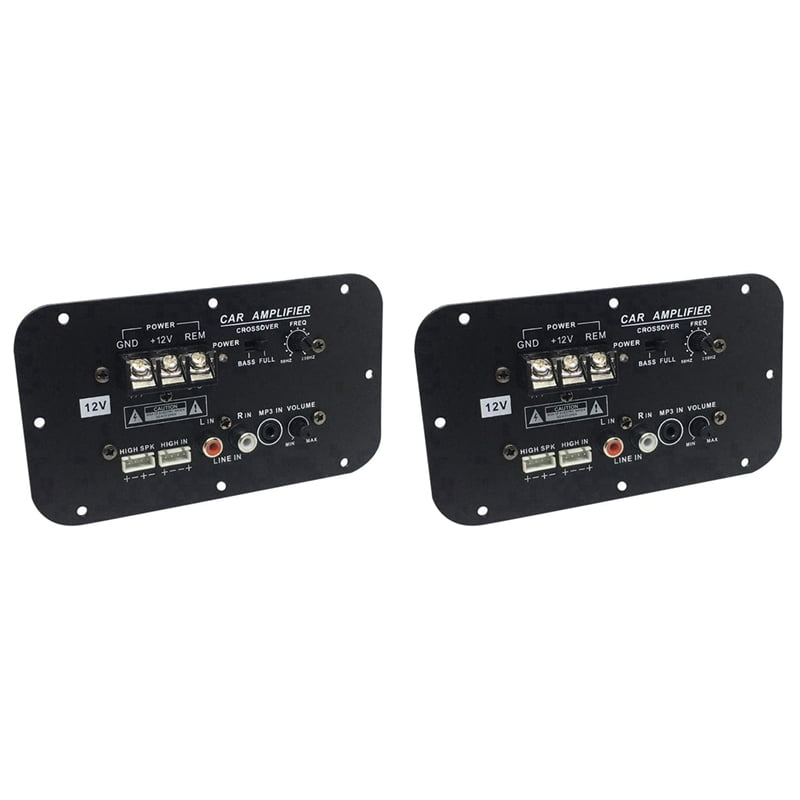 2X Car Subwoofer Amplifier Board, 500W High Power HiFi Bass Board DC ...