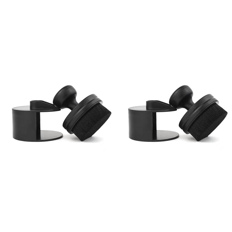 2X Car Tyre Cleaning Brush Set Tire Shine Applicator High Density ...