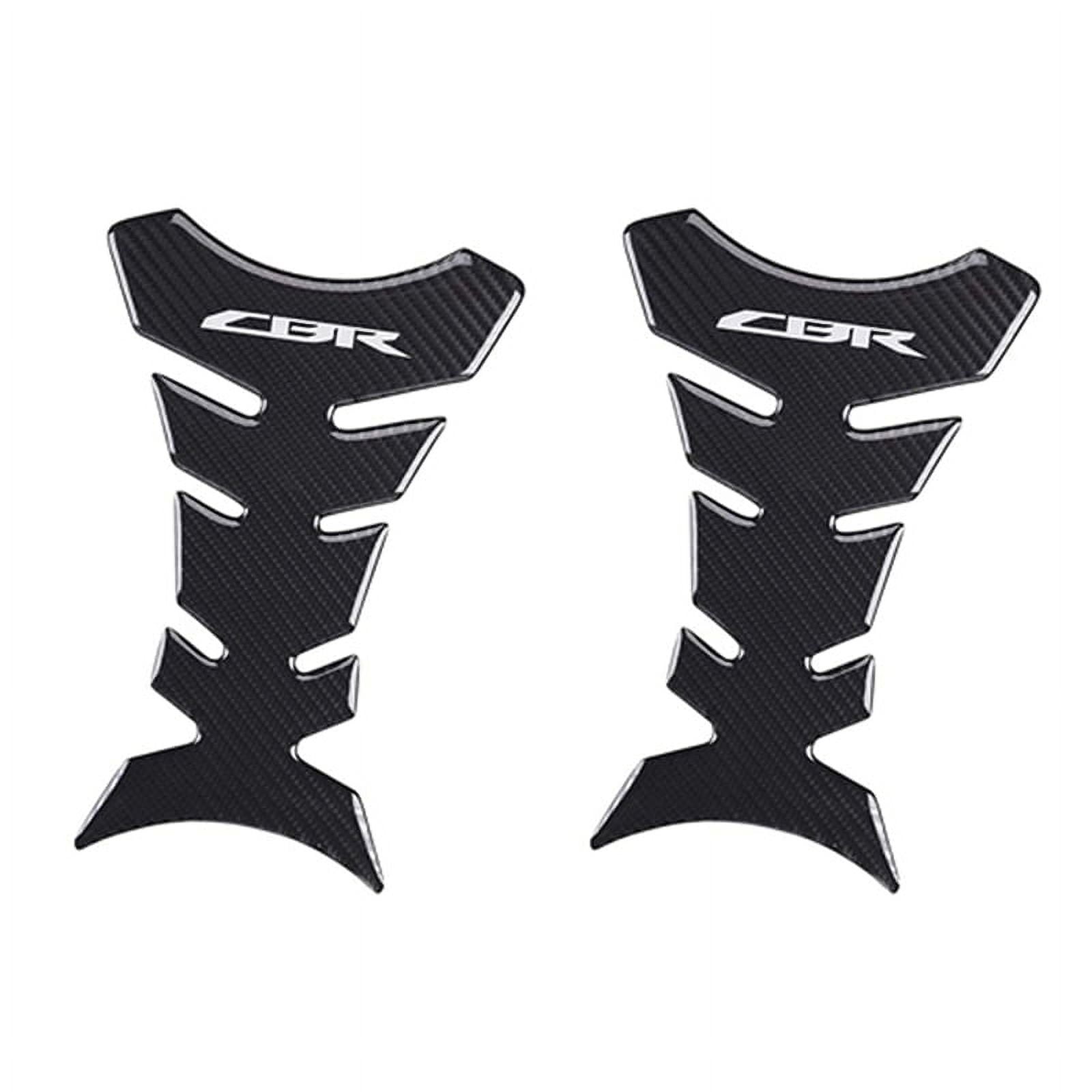 2X Carbon Fiber Tank Pad Gas Oil Tank Pad Protector for CBR600 1000 954 ...