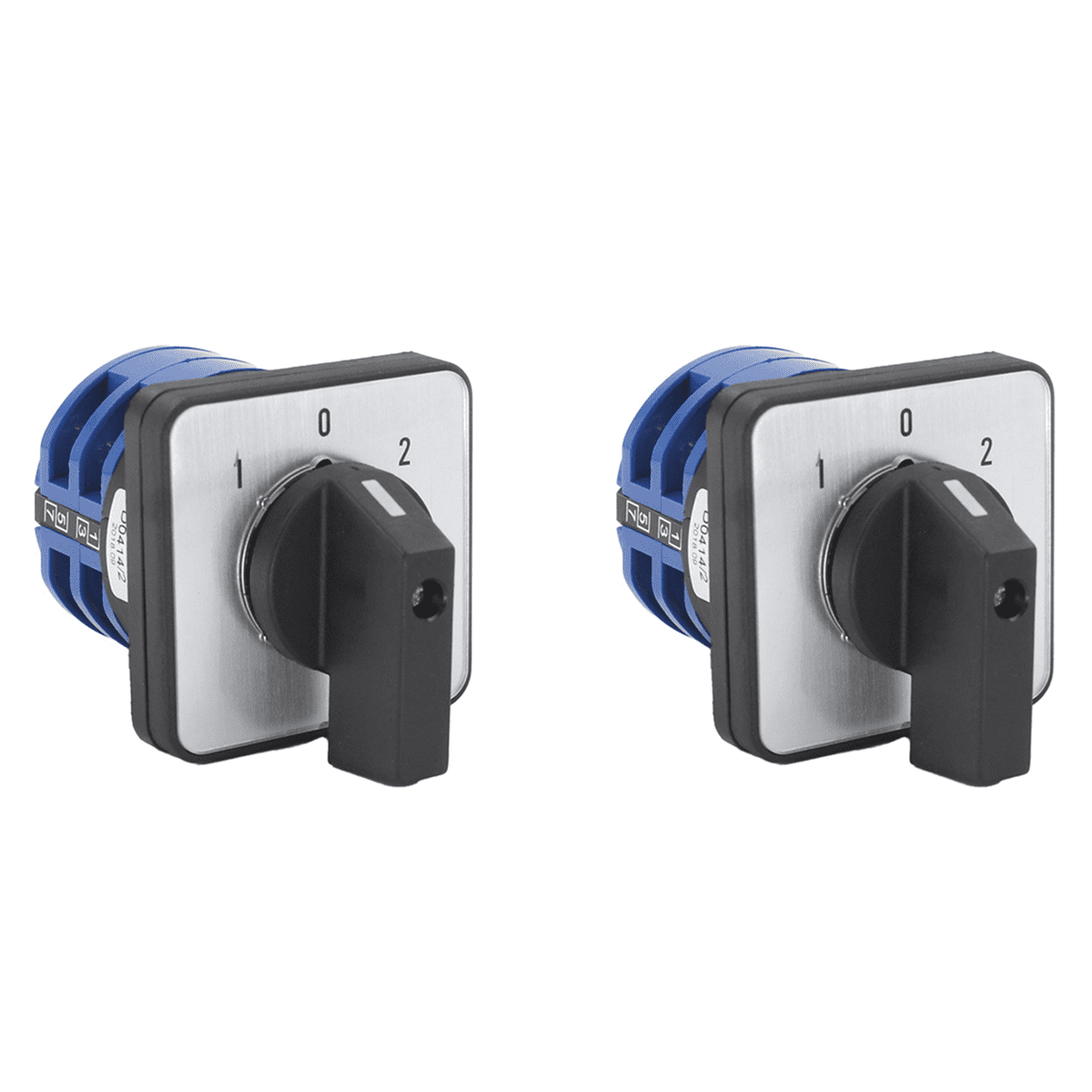 2X Changeover Selector Switch 3 Positions 8 Terminals Universal Rotary ...
