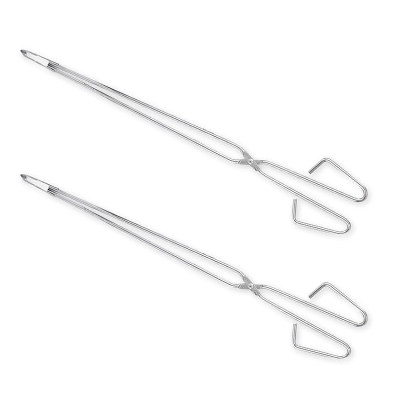 2X Charcoal Tongs TongsVersatile Stick Tongs, Stainless Steel BBQ Tongs ...