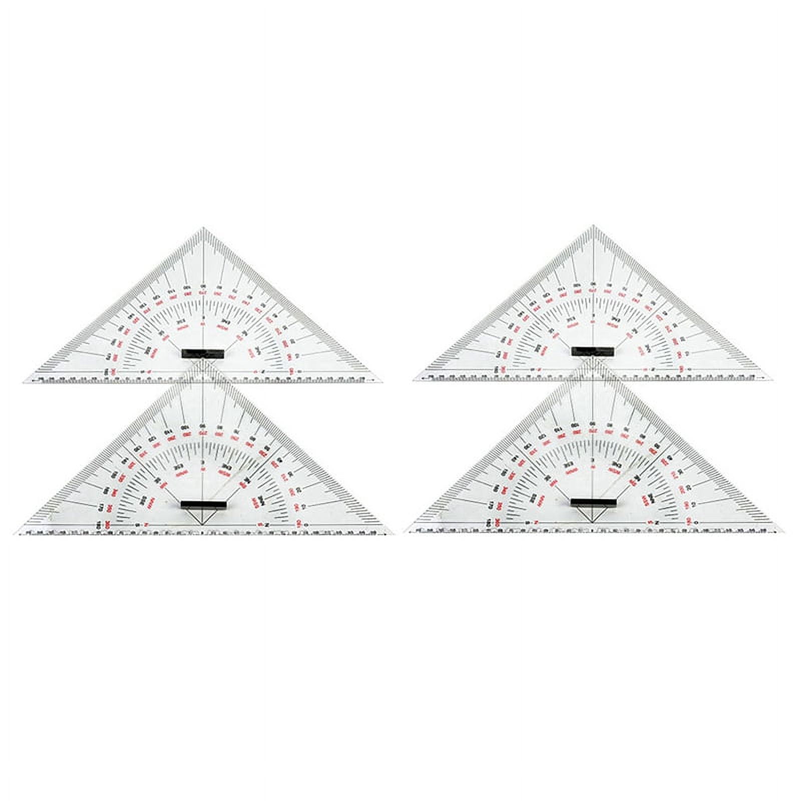 2X Chart Drawing Triangle Ruler for Ship 300mm Large-Scale Distance ...