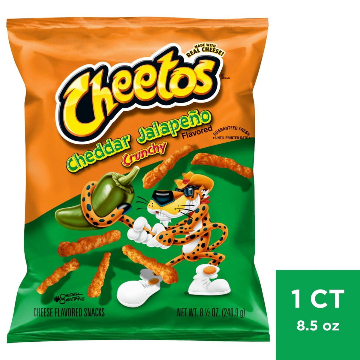 2X - Cheetos Jalapeno Cheddar Snacks - 8.5oz - Walmart.com