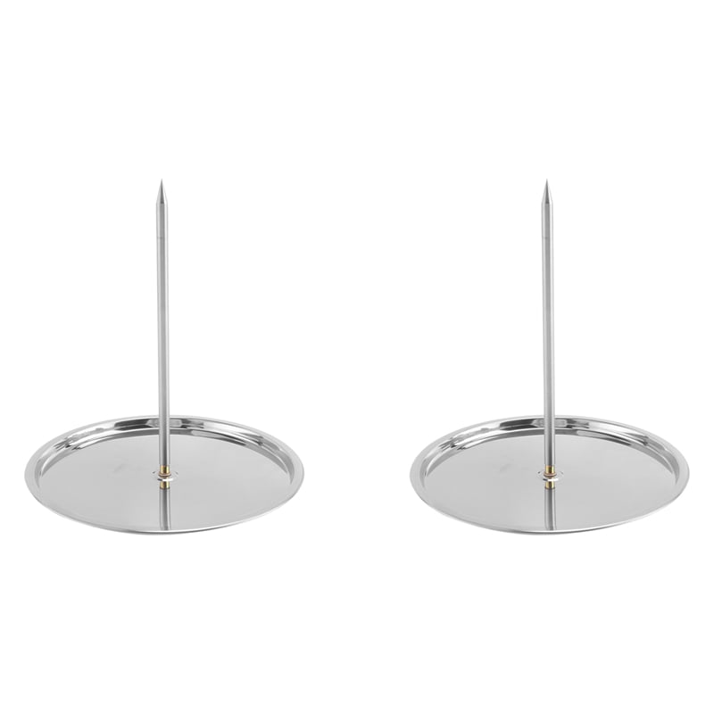 2X Chicken Rack Vertical Skewer Barbecue Grilling Rack Meat Spit ...