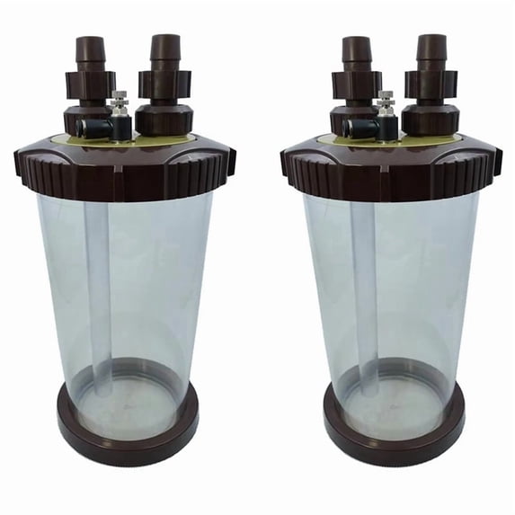 2X Clear CO2 Atomizer External Turbo Super Diffuser Atomizer Fish Tank ...