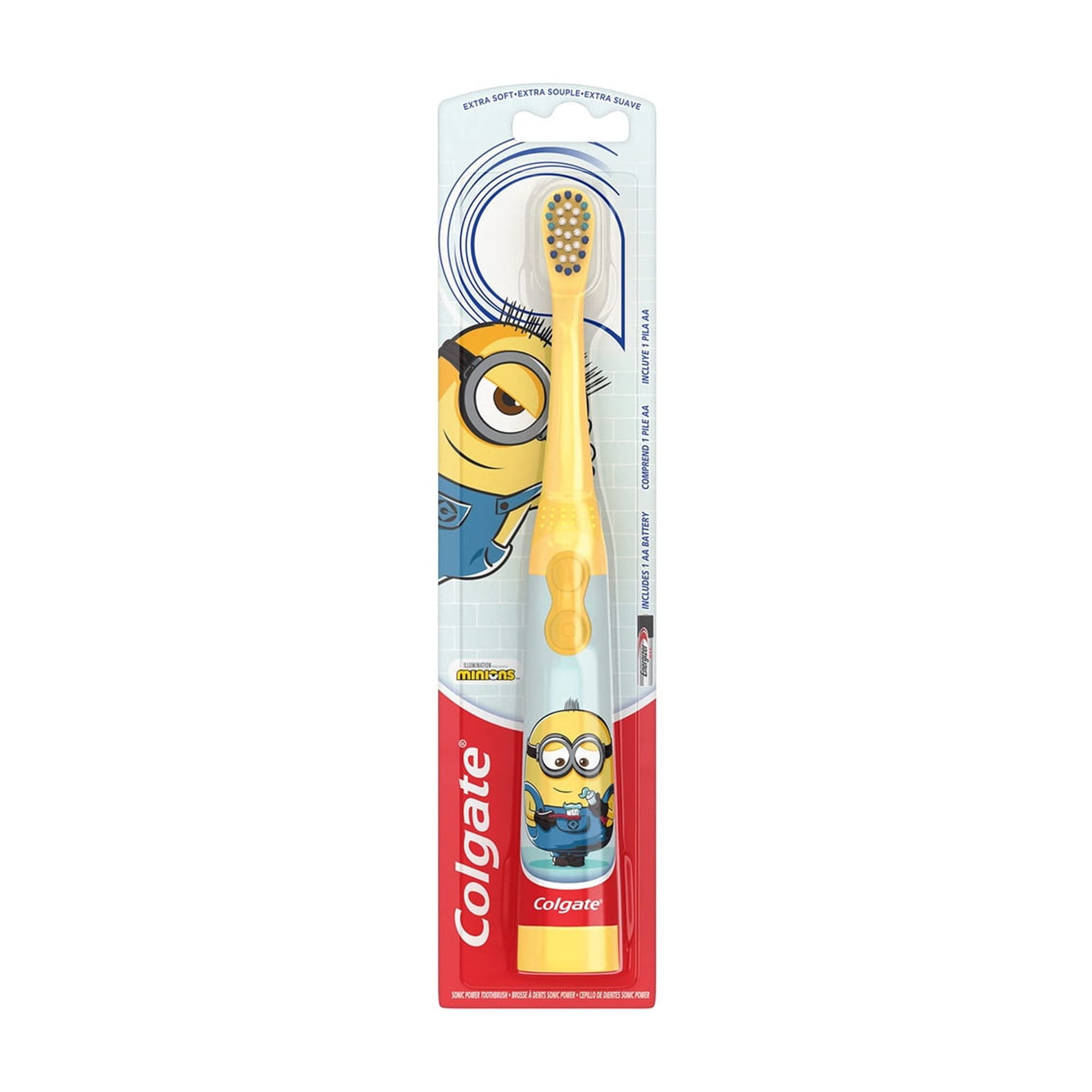 2X - Colgate Kids Battery Powered Toothbrush, Kids Battery Toothbrush ...