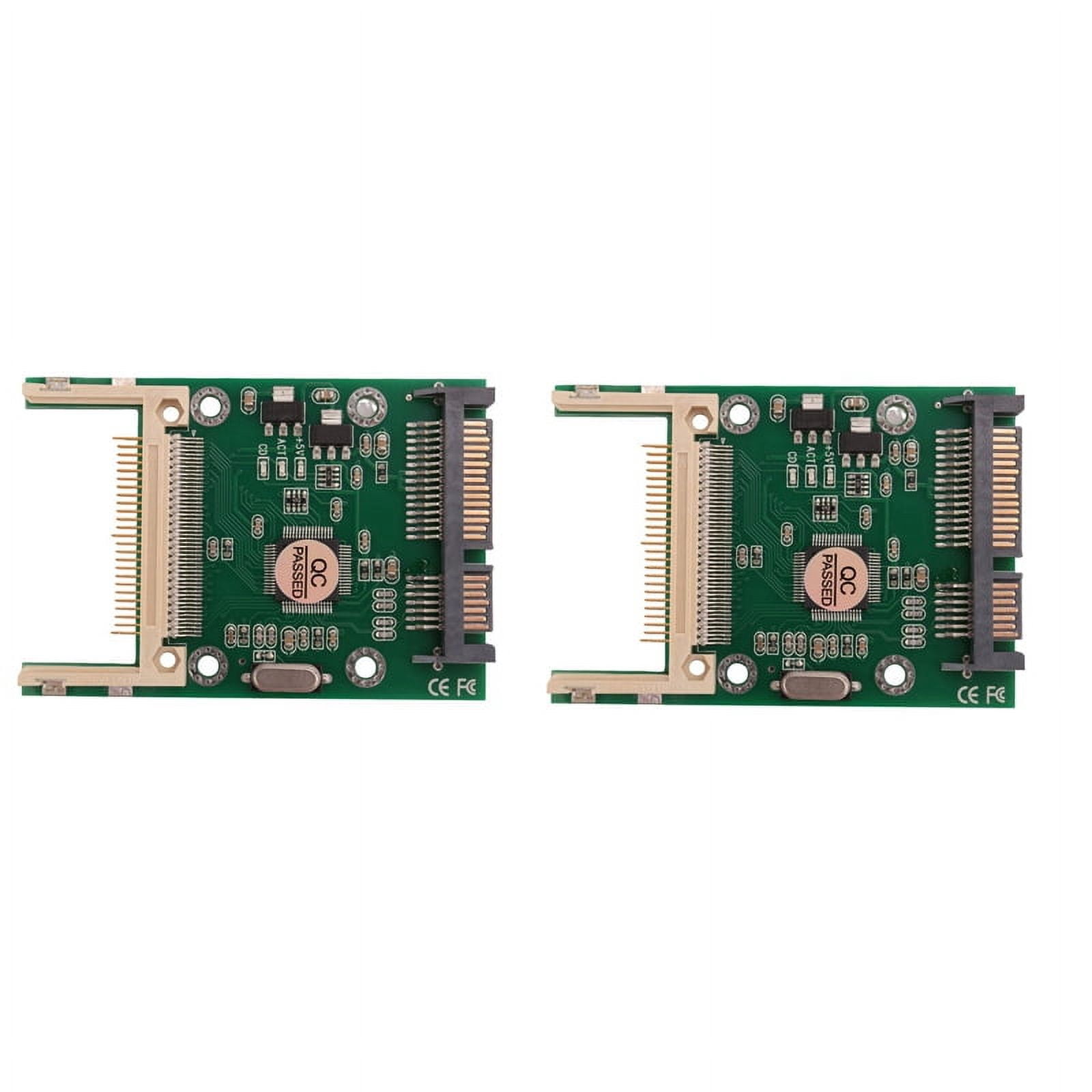 2X Compact Flash to Serial SATA Adapter Converter - Walmart.com