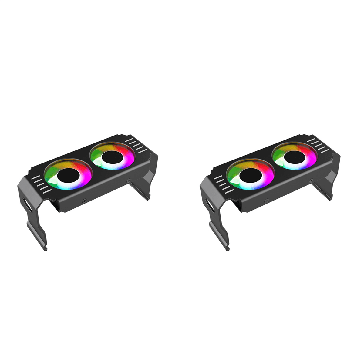 2X Computer RAM Memory Module Cooler PC DDR4 DDR5 Overlock Dual ARGB ...