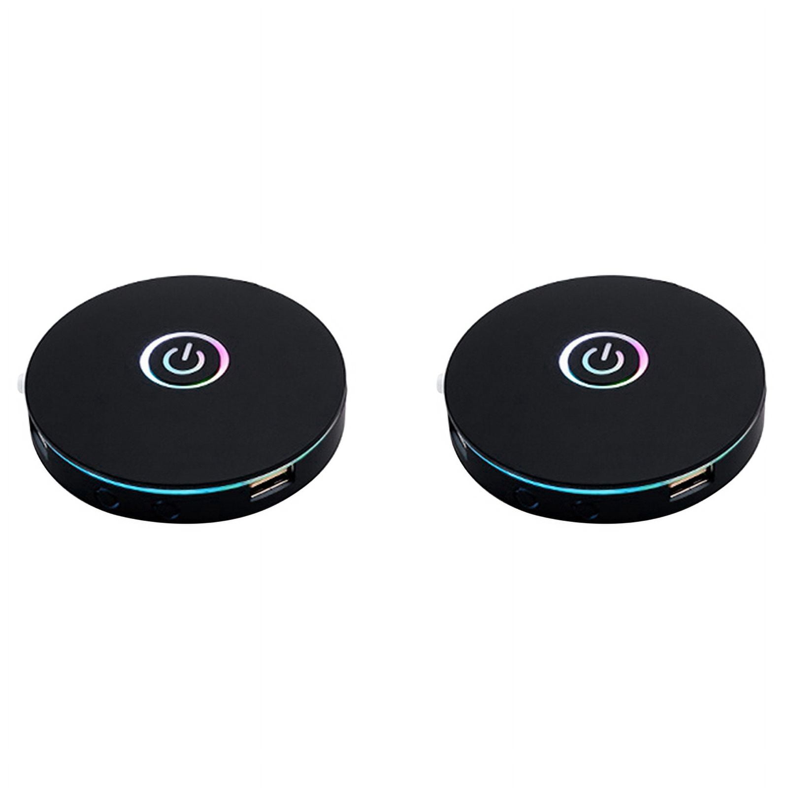 2X Computer Switch RGB Lighting Effect External Host Power Switch ...