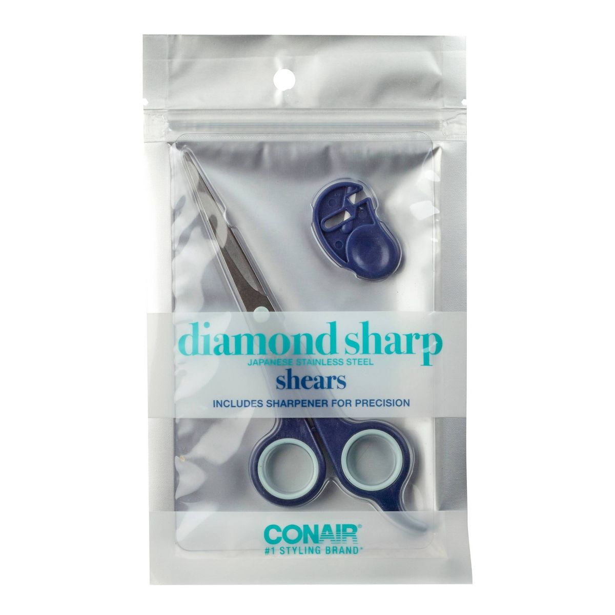 2X - Conair 6 1/2" Diamond-Sharpened Barber Shears - Walmart.com