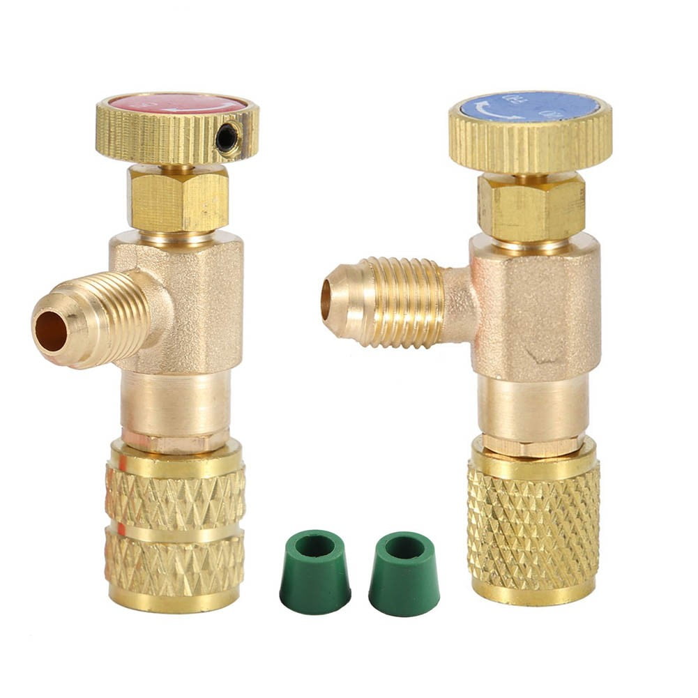 2X Copper Shut-off Valve R410A R22, Air Conditioning Control Valve ...