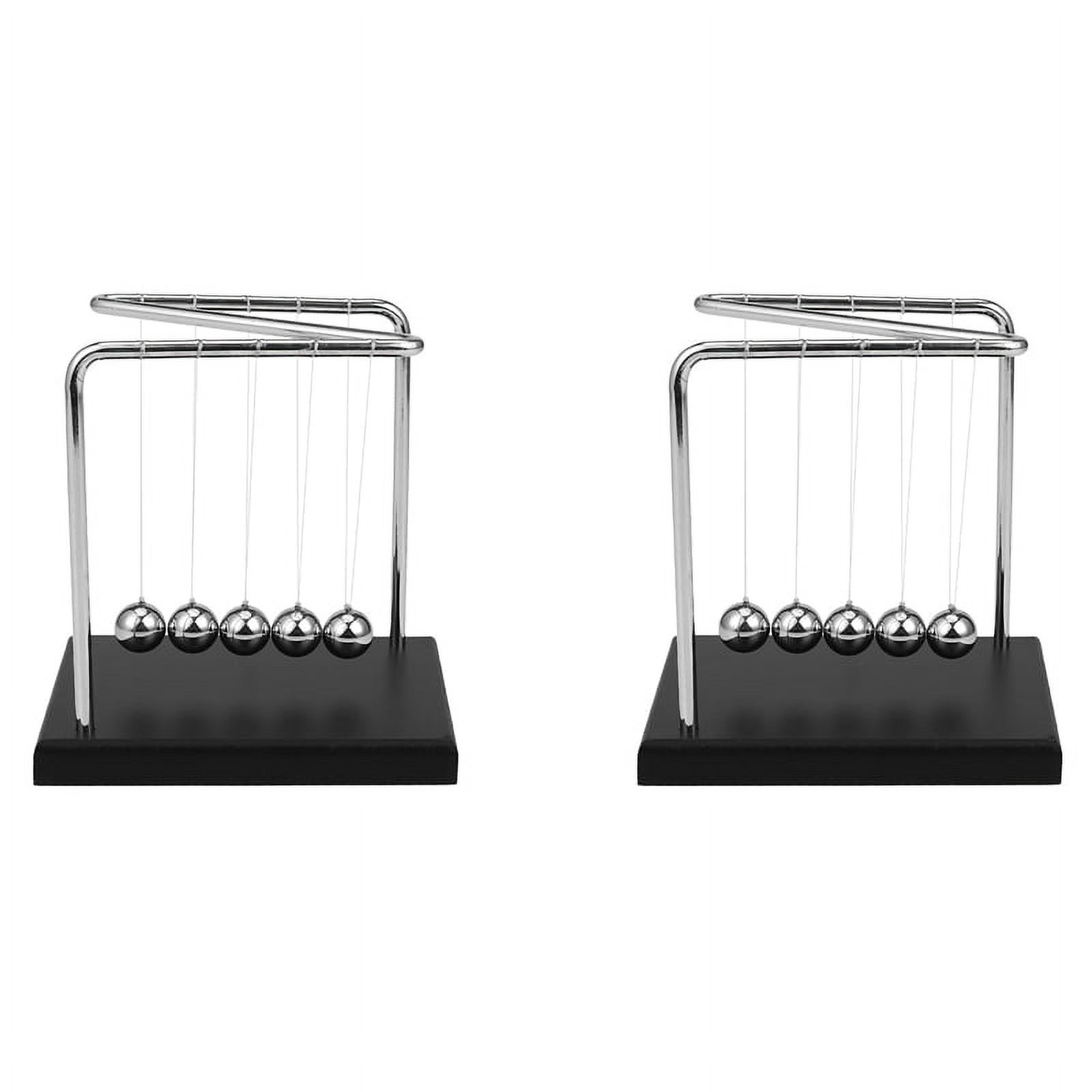 2X Cradle Physics Pendulum Science Z-Type Wood 's Cradle Art in Motion ...